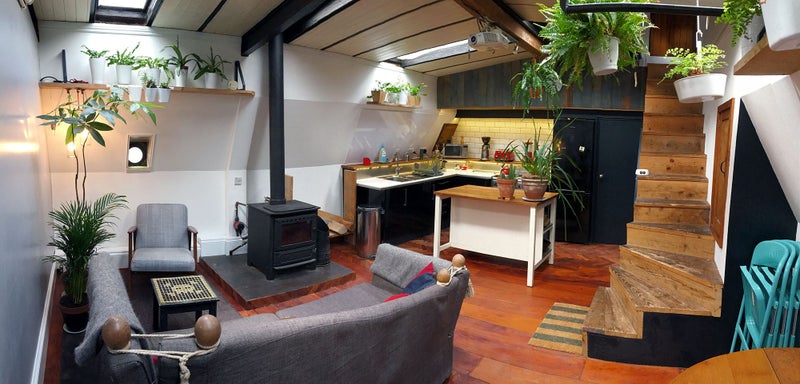 'Double room aboard beautiful dutch barge' Room to Rent from SpareRoom