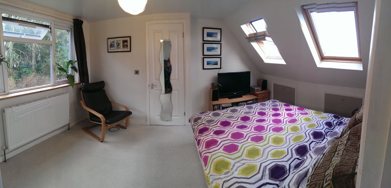 'Bright, double loft room with en suite' Room to Rent from SpareRoom