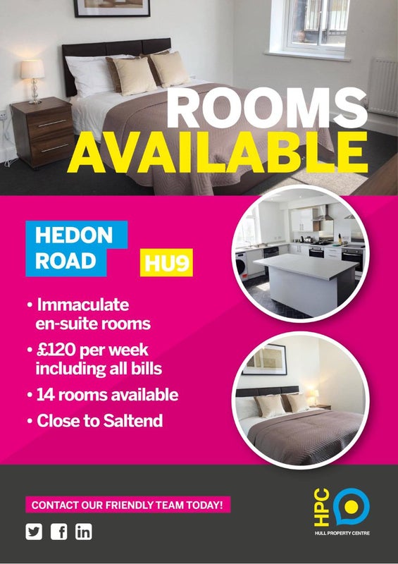 'Bp * Saltend * Hedon Road * Short Stay * ' Room to Rent from SpareRoom