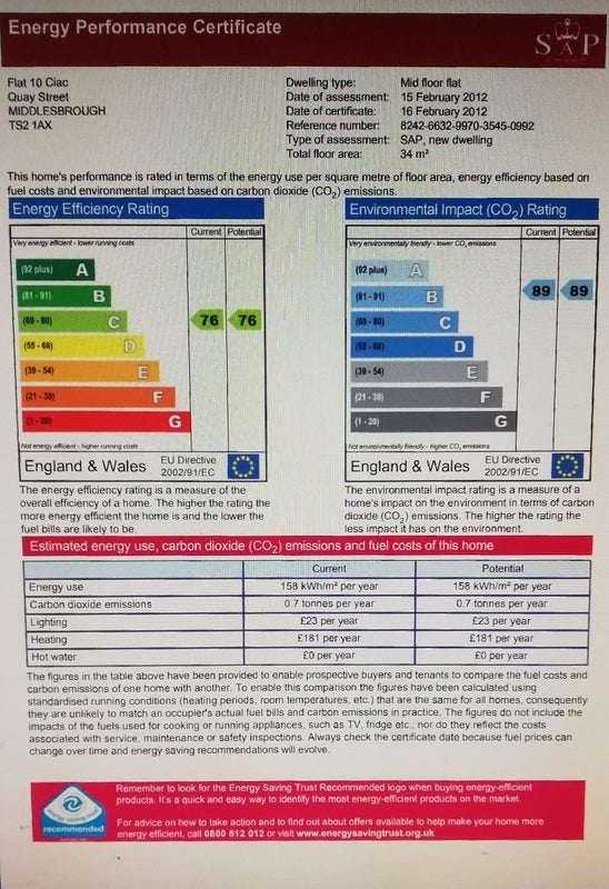 'CIAC, Middlesbrough - Studio Flat incl electric' Room to Rent from ...