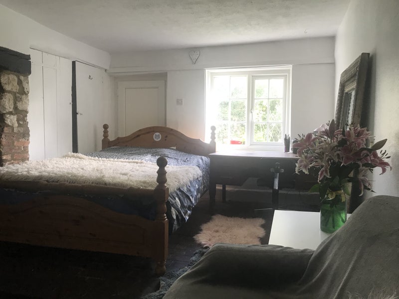 'Large countryside room with wood burner..' Room to Rent from SpareRoom