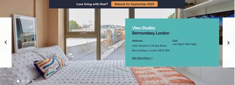 'Silver Studio - View Host Studios' Room to Rent from SpareRoom
