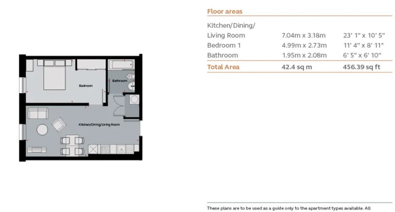 'Pin Yard Leeds 1 bed room flat (start at 6.15.23)' Room to Rent from ...