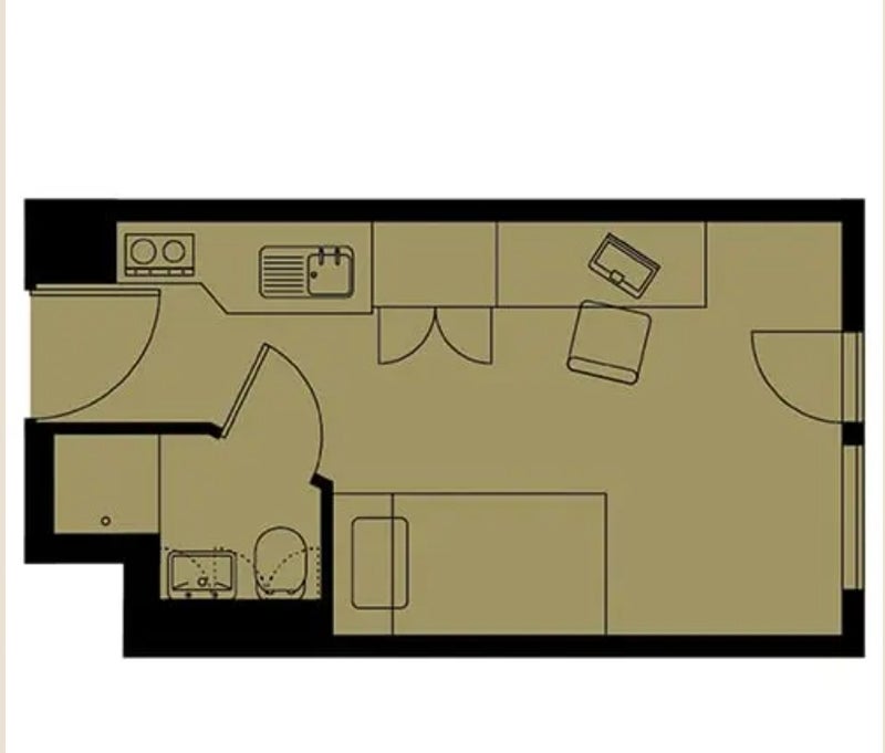 'Student studio next to Spitalfields Market' Room to Rent from SpareRoom